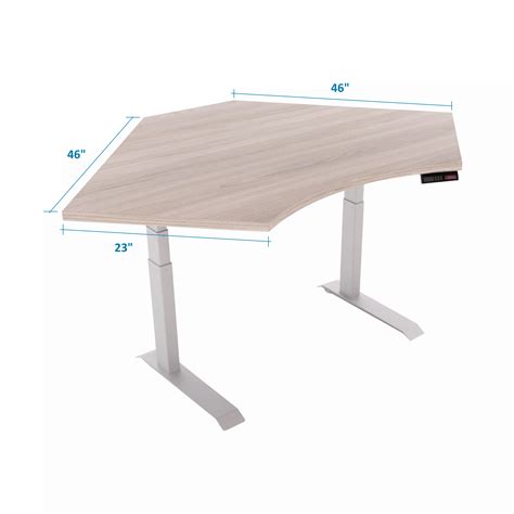 Workrite Fundamentals Ex Electric Equal Corner Sit Stand Table