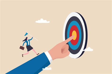 Goal Oriented Setting Goal And Focus On Target And Aim To Achieve