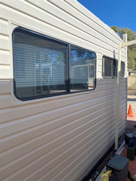 Renovating A Caravan Home With Mitten Vinyl Cladding Renovating A Caravan Home With Mitten Vinyl Cladding