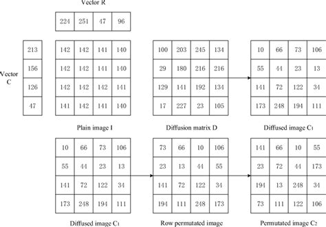 The Process Of Diffusion And Permutation Download Scientific Diagram