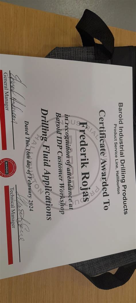 Frederick Rojas Sánchez On Linkedin Visita Halliburton