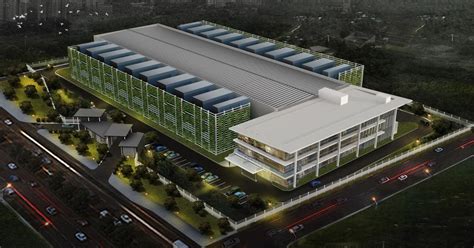 Data Center With Commercial Buildings