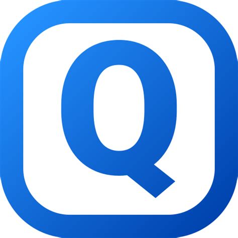편지 Q 아이콘 Generic Gradient Fill Freepik