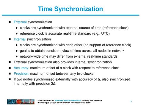 Ppt Chapter 9 Time Synchronization Powerpoint Presentation Free