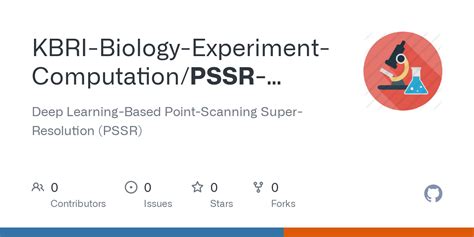 Github Kbri Biology Experiment Computationpssr Point Scanning Super Resolution Deep Learning