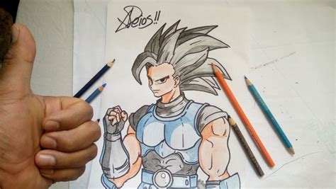 Dragon Ball Leyendas Yamoshi A Color Nivel Primaria Por Bigdeios Dibujando