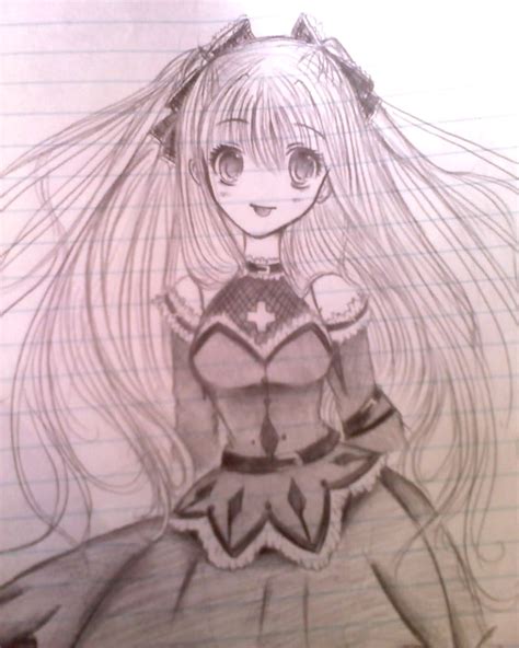 Anime Character Scetch By Asukeli On Deviantart