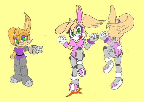 Classic And Modern Bunnie Rabbot By Quetzaltoon005 On Deviantart
