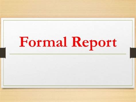 Igcse 0500 Formal Report Teaching Resources
