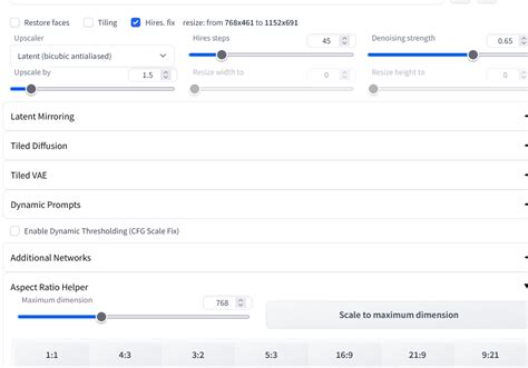 FEATURE REQUEST Automatically Change Hires Fix Resoultions Too Issue Thomasasfk Sd