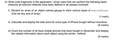 Solved Given The Following Template Of Abstract Superclass