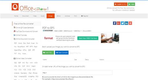 Convert PDF To EPS