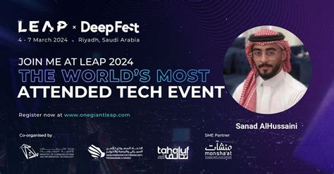 Sanad Alhussaini On Linkedin Leap And Deepfest 2024