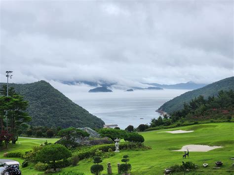 통영동원로얄ccand리조트 ⛳ 통영동원로얄cc ⛳ 통영동원로얄cc 로비뷰부터 골프장 전경까지 다 모아봤습니다 📸 아무데서나 찍어도 포토존인 통영동원로얄cc는 정말