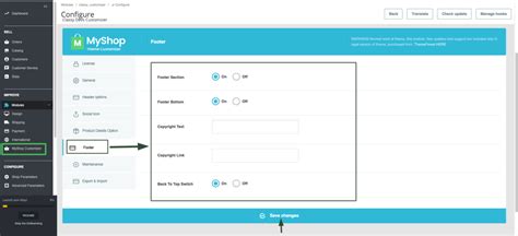 Customize Header And Footer Classydevs