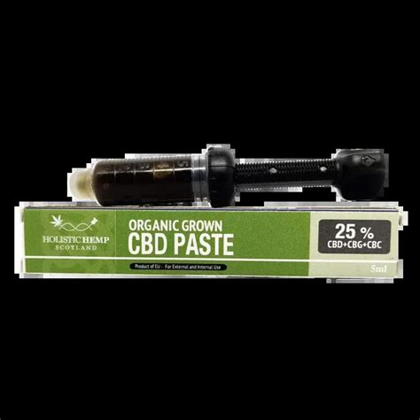 25 Cbd Raw Cannabis Paste Holistic Hemp Scotland