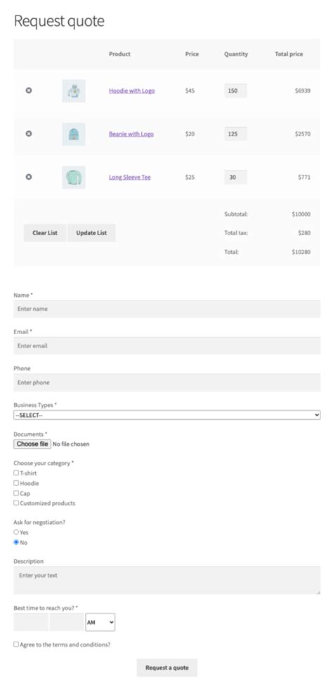 Pricing Quote Template 7 Must Have Elements For Ecommerce Webtoffee