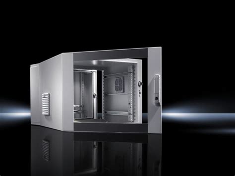 Wandgehäuse EL teilig vormontiert mit Profilschienen tiefenvariabel