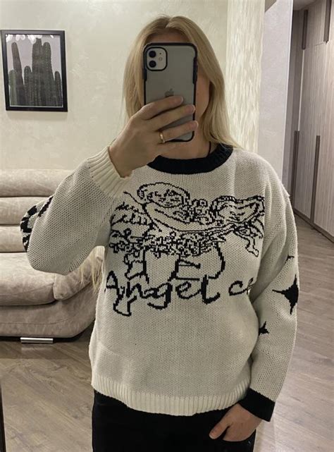 Теплий жіночий светр Angel — ціна 430 грн у каталозі Светри Купити жіночі речі за доступною