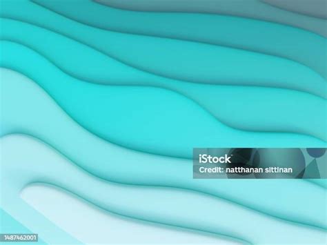 3d 추상적인 배경 그림은 여러 가지 빛깔의 부드러운 몸 물결 모양 종이 컷 스타일 다채로운 3d 이미지 0명에 대한 스톡 사진 및 기타 이미지 Istock