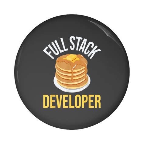 Full Stack Developer Computer Science Programmer Coding Pin Buttons Sold By Lueningmyslim631