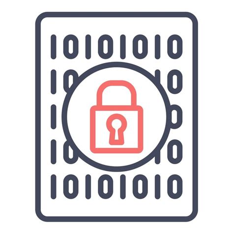 Premium Vector Data Encryption Vector Illustration Style