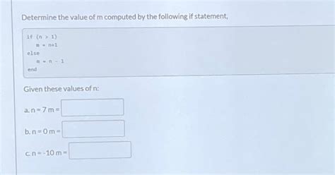 Solved Write An If Else Statement That Assigns Safetycheck