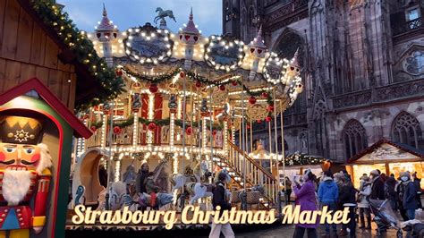 스트라스부르 Vlog🇫🇷ㅣ유럽에서 가장 아름다운 크리스마스 마켓ㅣ크리스마스의 도시 그리고 유럽의 수도 Youtube