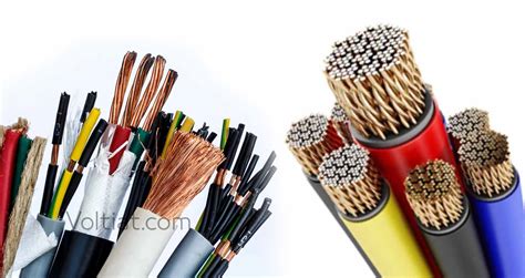 تركيب الكابلات الكهربائية فولتيات