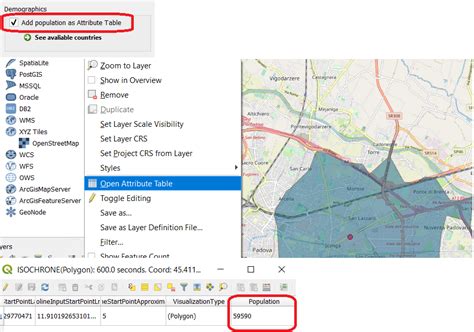 Isochrones Map Travel Time Map Isodistances Map And Marine