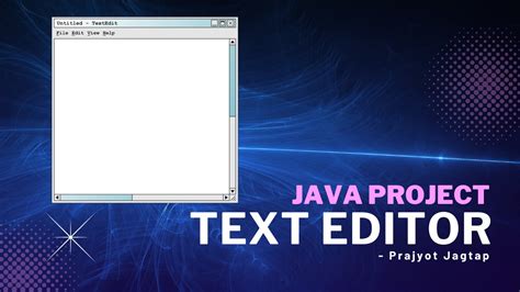Prajyot Jagtap On Linkedin Java Swing Awt Texteditor Programming Letsgrowmore Lgmvip