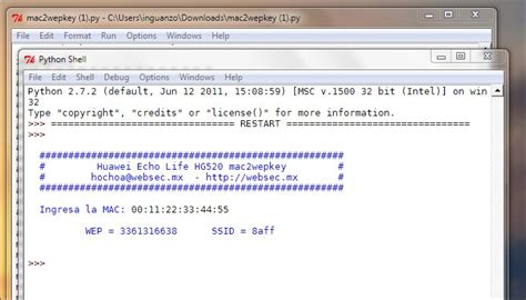 script en python para averiguar la contraseña por default de los