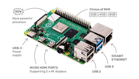 raspberry pi 4 with 8 gb ram released for 75 with 64 bit operating system optocrypto