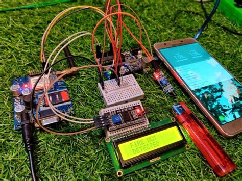 Gsm Based Fire Alarm Using Arduino Final Year Project For Ece