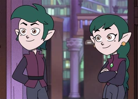 Edric And Emira Owl House Anime Chibi Owl