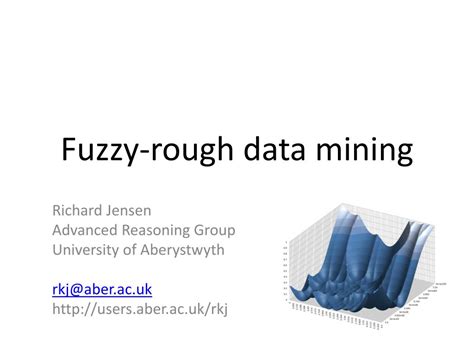 PPT Fuzzy Rough Data Mining PowerPoint Presentation Free Download ID 2017759