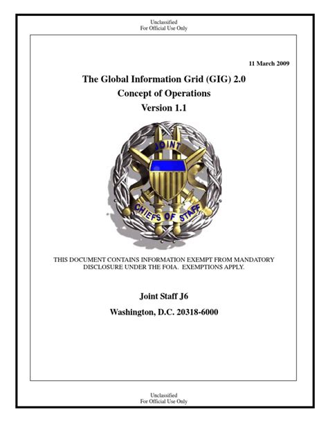 The Global Information Grid Gig Pdf International Security