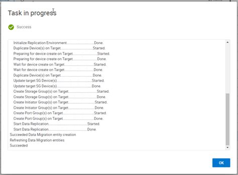 Walkthrough Pre Copy With Metro Based Non Disruptive Migration Dell