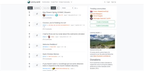 Ui Redesign Suggestions For Main Page · Issue 1183 · Lemmynetlemmy Ui · Github