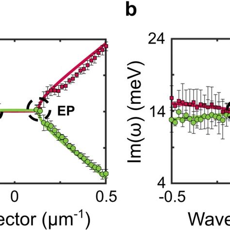 Quantitative Analysis Of Ep Formation A Real And B Imaginary Part Of