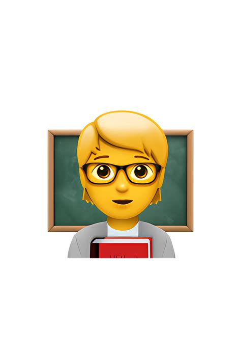 🧑‍🏫 Teacher Emoji Nerd Emoji Man Smart Guy Emoji Emoji Man Png