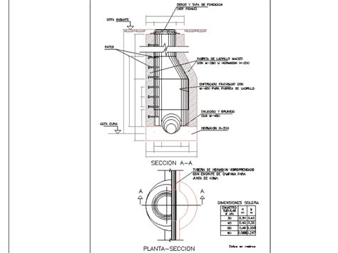 Manhole In Autocad Cad Download 3904 Kb Bibliocad