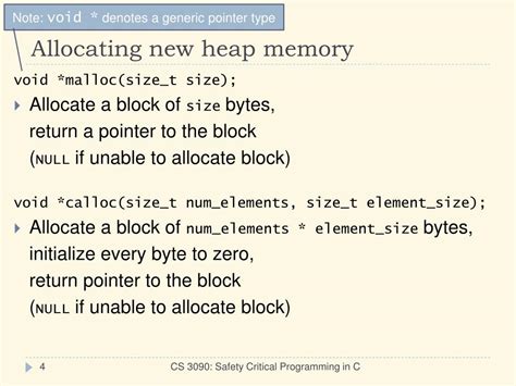 ppt dynamic memory allocation in c powerpoint presentation free