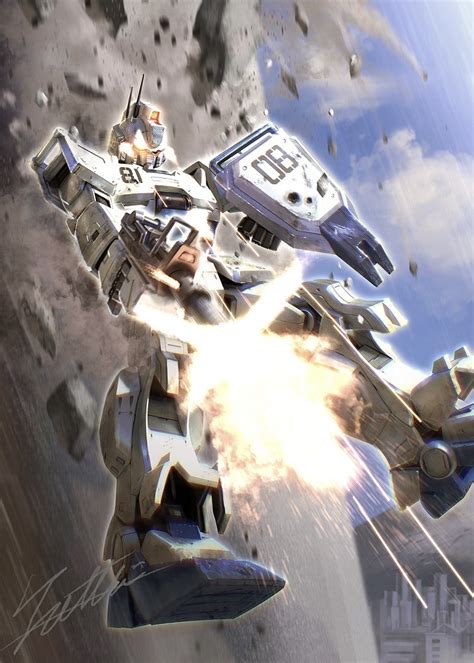 Gundam Ez8 Gundam And 1 More Drawn By Totthii0081 Danbooru