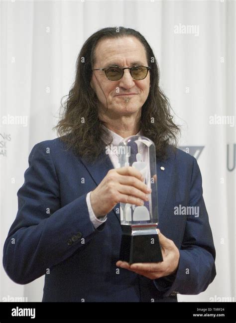Rush Member Geddy Lee Accepts The Allan Waters Humanitarian Award On