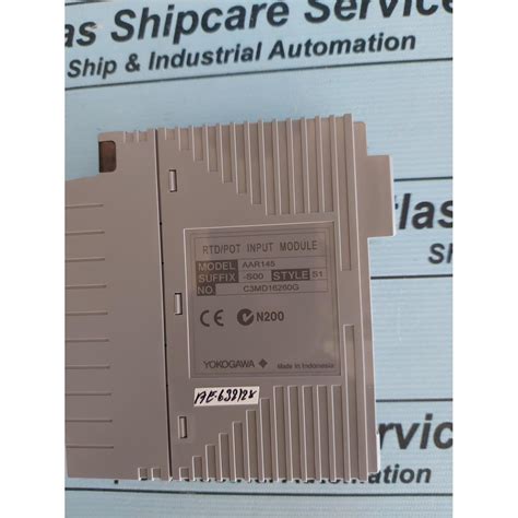 YOKOGAWA AAR145 S00 S1 RTD POT INPUT MODULE Atlas Shipcare Services