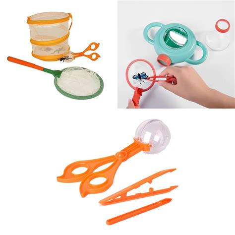 Bug Catching Kit Playset 3 Pcs Bug Catcher Educati Grandado