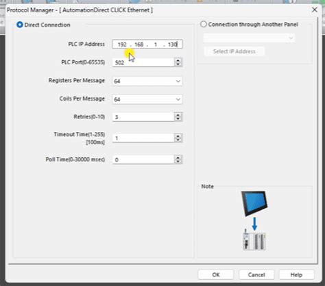 C More Cm5 Hmi Click Plc Tags Import Acc Automation Plc And Industrial Control Learning