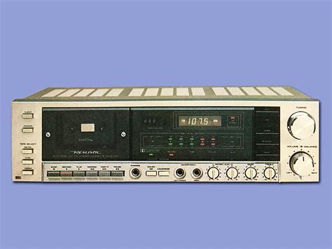 Tandy Realistic Scr 3000 카세트 리시버 Made In Korea 빈티지 오디오 콘텐츠와 판매 오디오퍼브