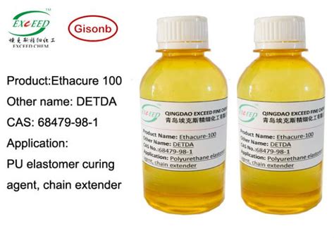 Yellowish Liquid Ethacure 100 Polyurethane Curing Agent
